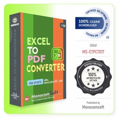 Excel to PDF Converter | Convert excel to pdf, csv, xml and html