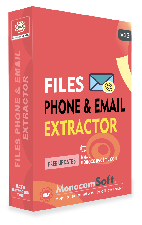 File Data Extractor pulls emails, phone numbers and custom data from ...