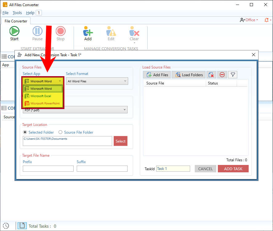 All files converter | convert word, excel, powerpoint and html files