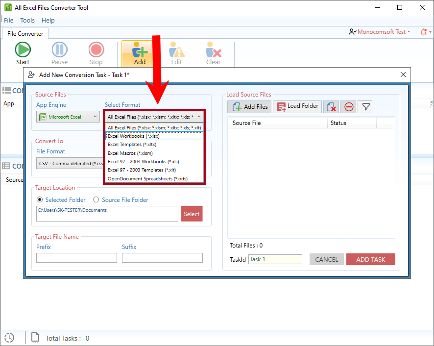 Excel to PDF Converter | Convert excel to pdf, csv, xml and html